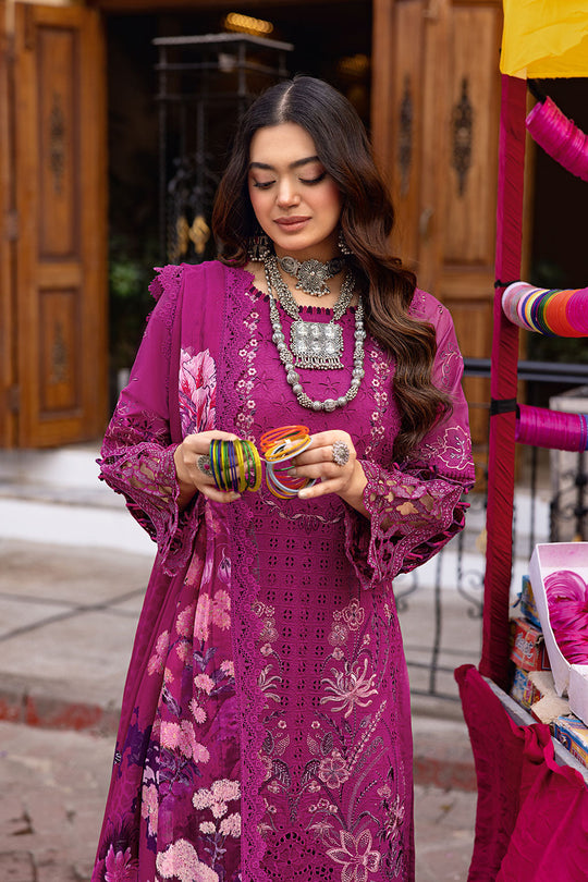 3 PC Embroidered Lawn Dresses for Women – Ramsha International
